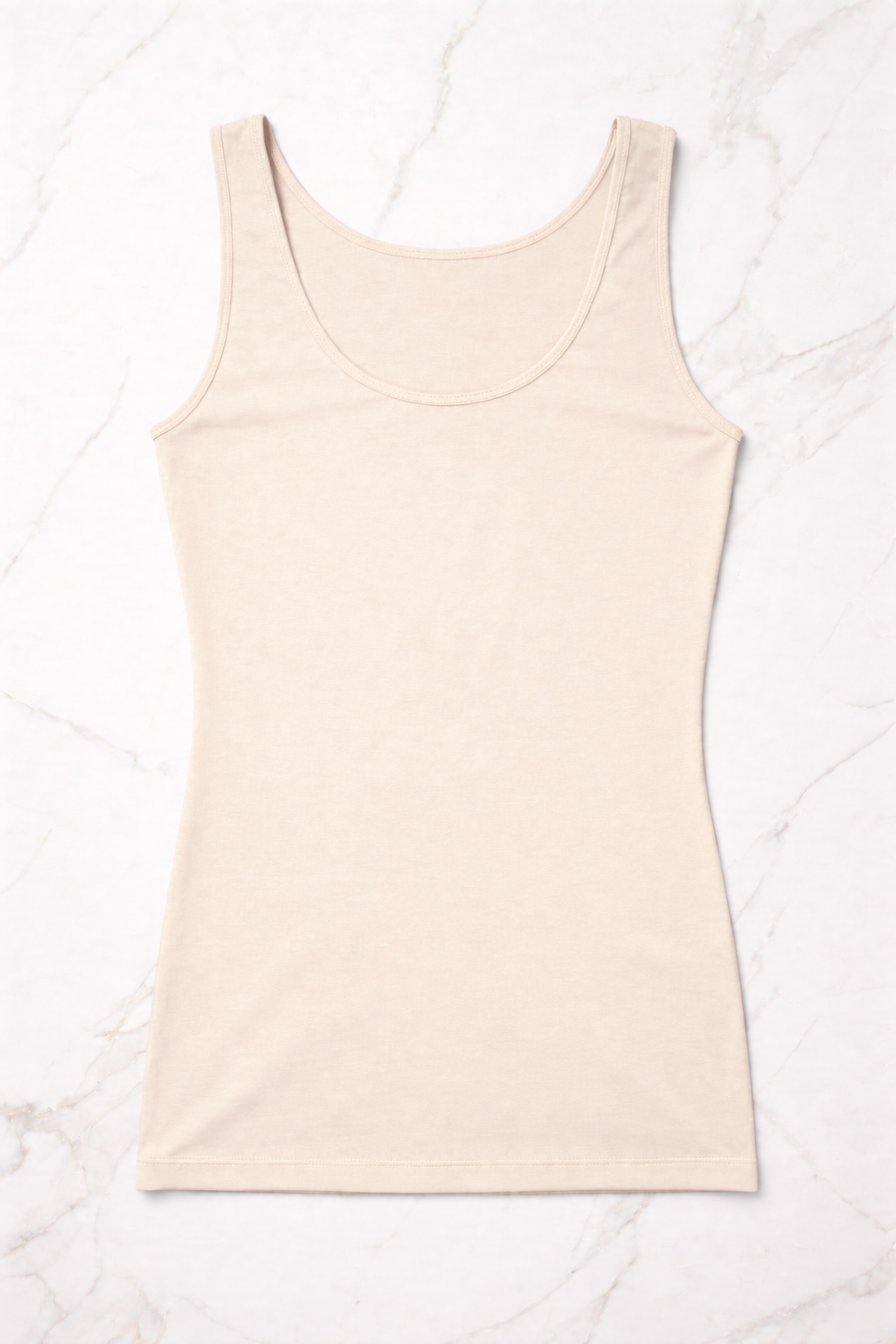 Canotta Modellante Seamless Cipria Seamless Curvy Leela Lab