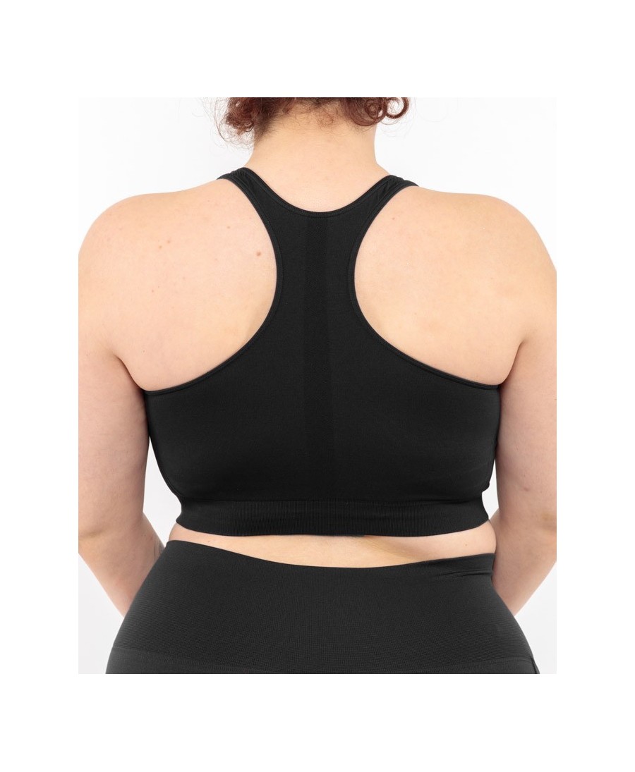 Sport Bralette - Nero | Leela Lab